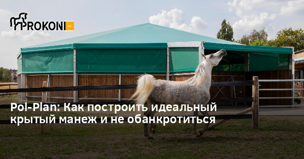 Pol-Plan: Как построить идеальный крытый манеж и не обанкротиться ...