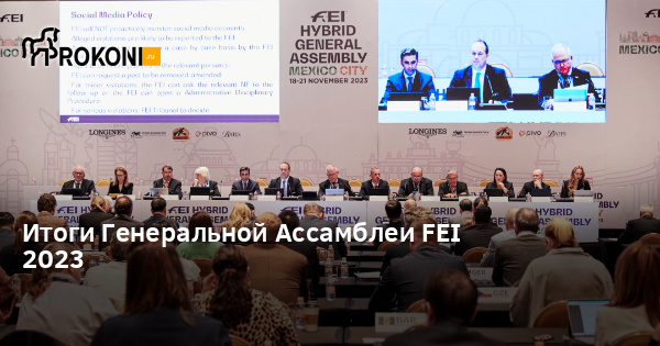 Итоги Генеральной Ассамблеи FEI 2023 | Prokoni.ru