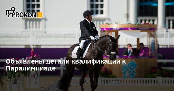Объявлены детали квалификации к Паралимпиаде | Prokoni.ru
