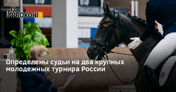 Определены судьи на два крупных молодежных турнира России | Prokoni.ru
